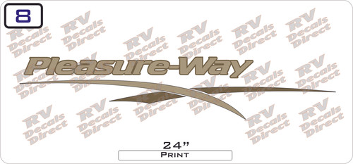 Pleasure Way Class B Replacement RV Decals & Graphics