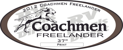 Freelander Coachmen Class C Replacement RV Decals & Graphics