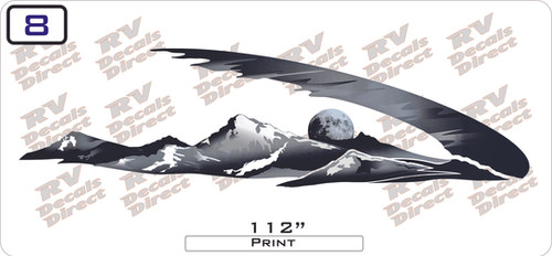 Sierra Forest River 5th Wheel Replacement RV Decals & Graphics