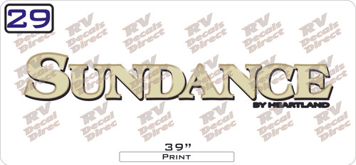 Sundance Heartland 5th Wheel Replacement RV Decals & Graphics