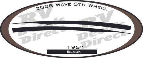 Wave Thor 5th Wheel Replacement RV Decals & Graphics