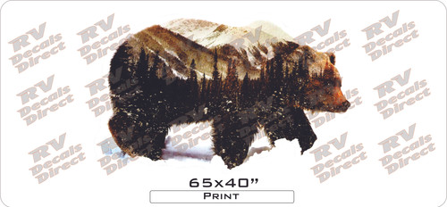 Grizzly Bear Replacement RV Decals & Graphics