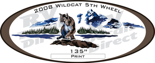 2008 Wildcat 5th Wheel | RV Decals Direct