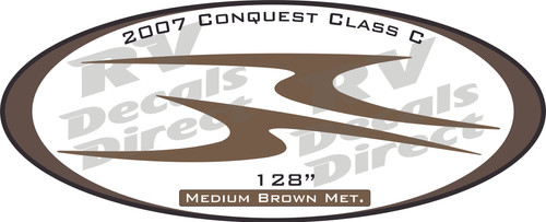 Conquest Gulf Stream Class C Replacement RV Decals & Graphics