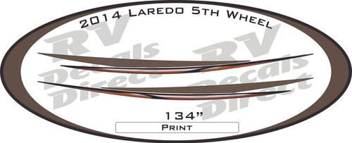 Laredo Keystone 5th Wheel/Travel Trailer Replacement RV Decals & Graphics