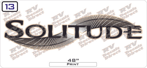 2019 Solitude 5th Wheel | RV Decals Direct