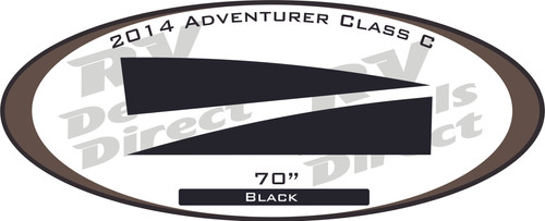 Adventurer Class C Replacement RV Decals & Graphics