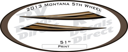 2013 Montana 5th Wheel | RV Decals Direct