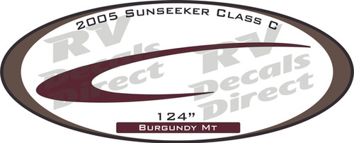Sunseeker Forest River Class C Replacement RV Decals & Graphics