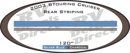BTouring Cruiser Gulf Stream Replacement RV Decals & Graphics