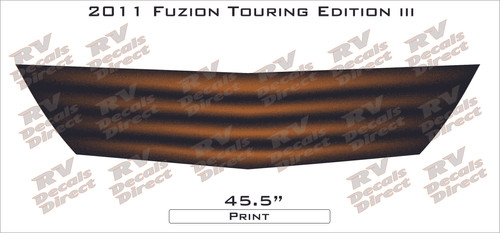 Fuzion Keystone Touring Edition 5th Wheel Replacement RV Decals & Graphics