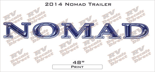 Nomad Skyline Travel Trailer Replacement RV Decals & Graphics