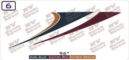 Sprinter Keystone Travel Trailer Replacement RV Decals & Graphics