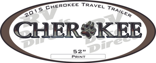Cherokee Forest River Travel Trailer Replacement RV Decals & Graphics