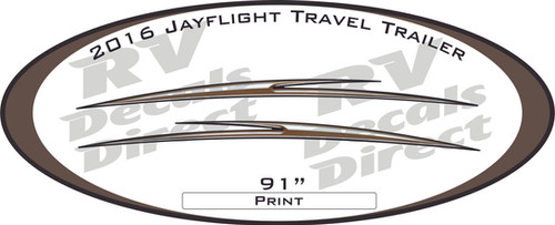 Jayflight Jayco Travel Trailer Replacement RV Decals & Graphics
