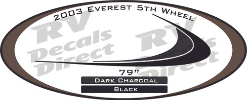 Everest Keystone 5th Wheel Replacement RV Decals & Graphics