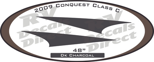Conquest Gulf Stream Class C Replacement RV Decals & Graphics