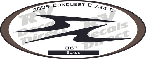 Conquest Gulf Stream Class C Replacement RV Decals & Graphics