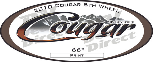 Cougar Keystone 5th Wheel Replacement RV Decals & Graphics