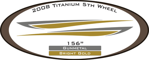 2008 Titanium 5th Wheel | RV Decals Direct