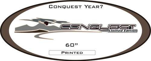 Conquest Travel Trailer | RV Decals Direct