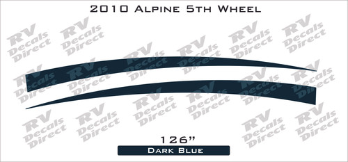 Alpine Keystone 5th Wheel Replacement RV Decals & Graphics