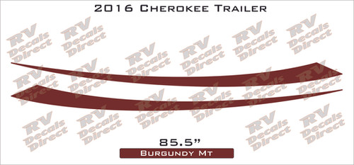Cherokee Forest River Travel Trailer Replacement RV Decals & Graphics