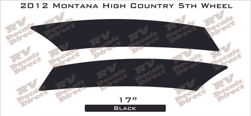 High Country Keystone 5th Wheel Replacement RV Decals & Graphics