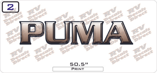 2019 Puma Travel Trailer | RV Decals Direct