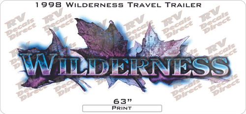 Wilderness Fleetwood Travel Trailer Replacement RV Decals & Graphics