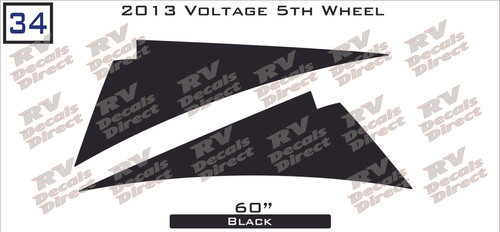 Voltage Dutchmen 5th Wheel Replacement RV Decals & Graphics