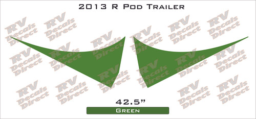 R-Pod Forest River Travel Trailer Replacement RV Decals & Graphics