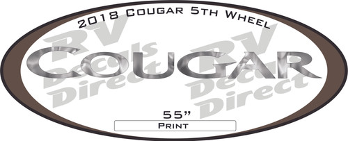 Cougar Keystone 5th Wheel Replacement RV Decals & Graphics