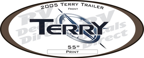 2005 Terry Travel Trailer | USA - RV Decals Direct