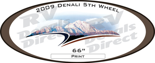 2009 Denali 5th Wheel | RV Decals Direct