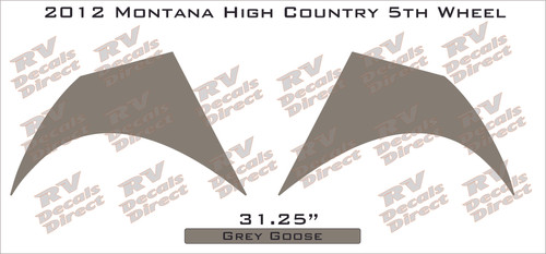 High Country Keystone 5th Wheel Replacement RV Decals & Graphics