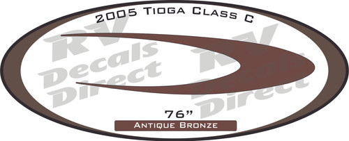 Tioga Fleetwood Class C Replacement RV Decals & Graphics