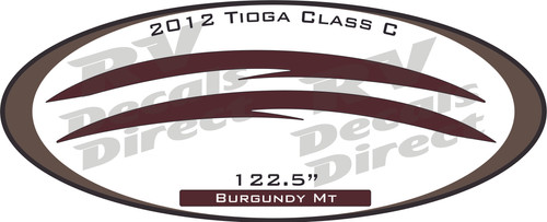 Tioga Ranger Fleetwood Class C Replacement RV Decals & Graphics