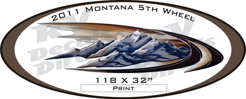 2011 Montana 5th Wheel | RV Decals Direct