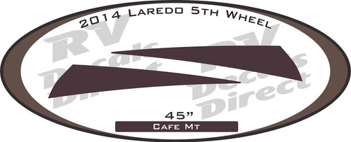 Laredo Keystone 5th Wheel/Travel Trailer Replacement RV Decals & Graphics