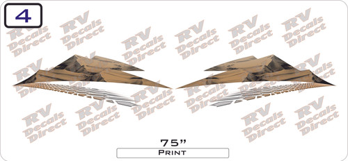 Raptor Keystone Replacement RV Decals & Graphics