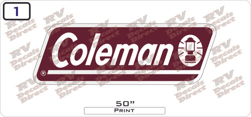 2018 Coleman Travel Trailer | RV Decals Direct