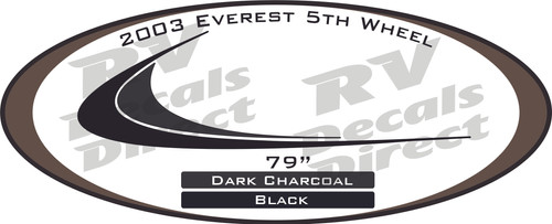 Everest Keystone 5th Wheel Replacement RV Decals & Graphics