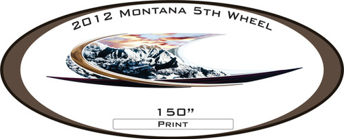 2012 Montana 5th Wheel | RV Decals Direct