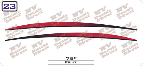 Fuzion Keystone 5th Wheel Replacement RV Decals & Graphics