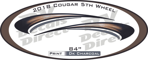 Cougar Keystone 5th Wheel Replacement RV Decals & Graphics