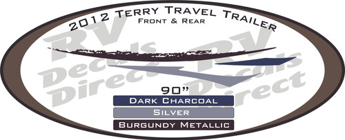 Terry Fleetwood Travel Trailer Replacement RV Decals & Graphics