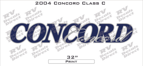 Concord Coachmen Class C Replacement RV Decals & Graphics