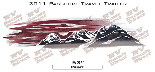 Passport Keystone Travel Trailer Replacement RV Decals & Graphics
