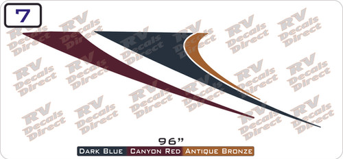 Sprinter Keystone Travel Trailer Replacement RV Decals & Graphics